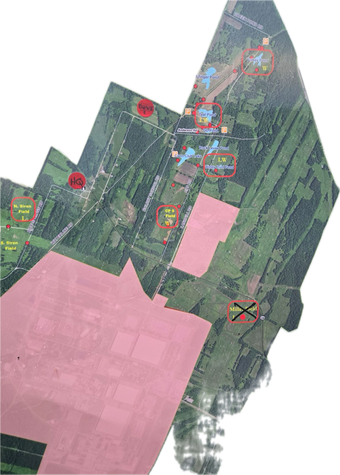 WMA Maps - Master National Retriever Club